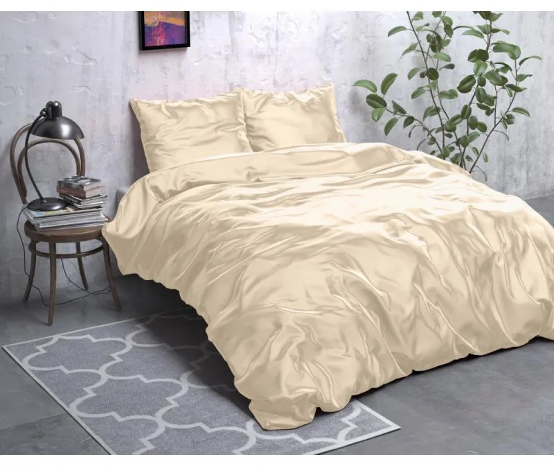 Povlečení Beauty Skin Care Duvet Cover Krémová