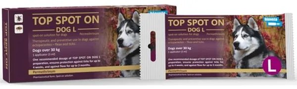 Top spot on dog L 1x3ml/apl.