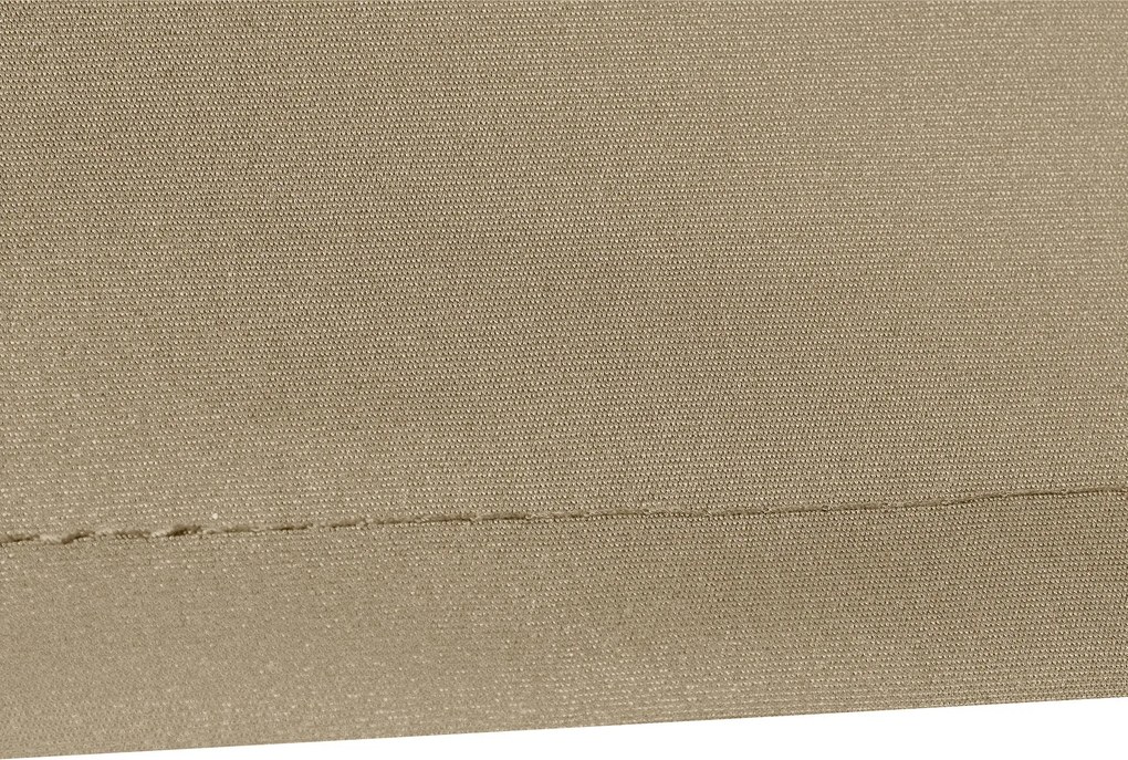 Náhradní plachta pro slunečník Outsunny - S jemnými vlnkami - Vysoce hustý polyester 280 g/m² s UV ochranou 3,82L x 2,4W (výložník) m Beige