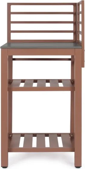 BIZZOTTO Modul zahradní kuchyňské linky ARIA terakota 62x62 cm 0790378