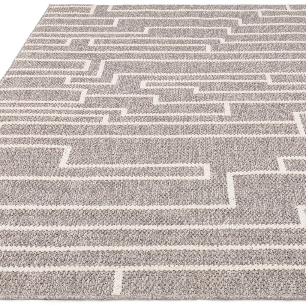 Tribeca Design Kusový koberec Sides Track Grey Rozměry: 80x150 cm