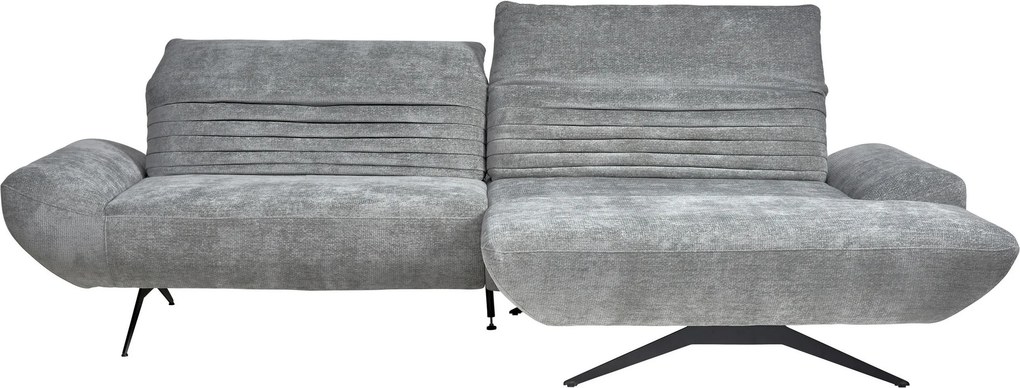 XXXLutz ROHOVÁ SEDAČKA, textil, šedá Dieter Knoll - Sedací soupravy - 000553016601