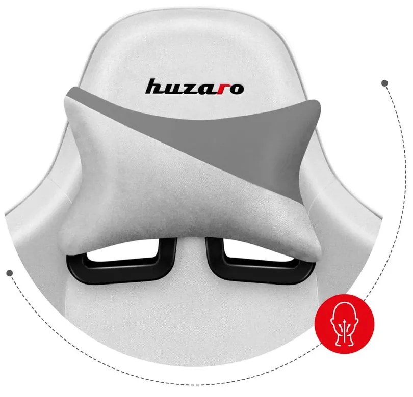 Huzaro Herní židle Force 6.2 - bílá