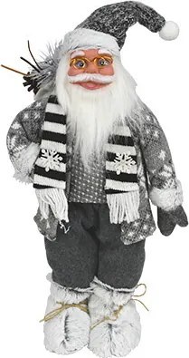 Vánoční dekorace Santa Claus s pytlem 50 cm