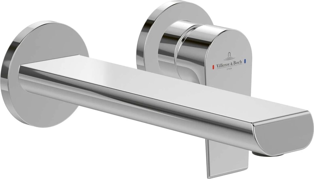 Villeroy & Boch Liberty - Umyvadlová baterie pod omítku, 2-otvorová instalace, s tělesem, chrom TVW10700800261