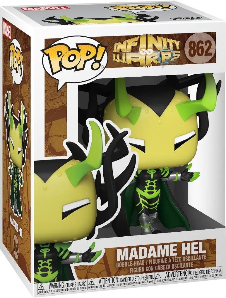 Funko pop marvel: infinity warps- madame hel
