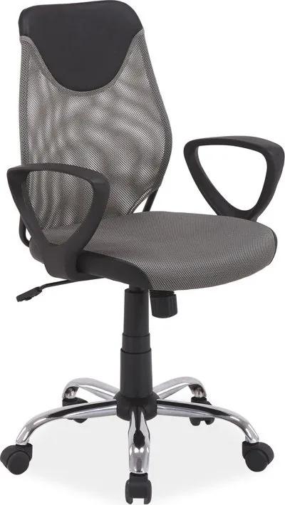 Casarredo Kancelářská židle Q-146 šedá