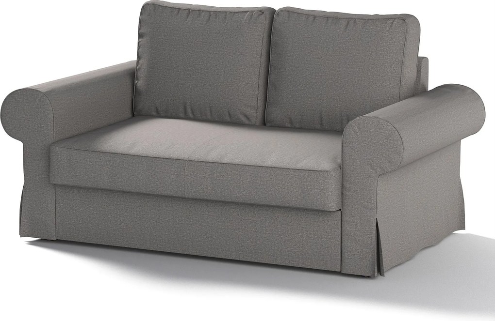 Potah na pohovku IKEA Backabro 2-místná, rozkládací barva šedá látka pletený vzor