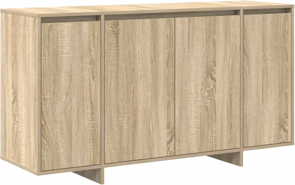 Servírovací skříň Sonoma dub 135 x 41 x 75 cm Kompozitní dřevo 3333888