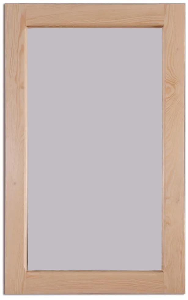ImportWorld Dřevěné zrcadlo Jamil v80 x š50 cm (Barva dřeva: Borovice)