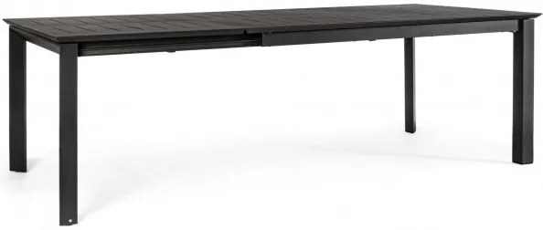 BIZZOTTO Rozkládací zahradní stůl KONNOR 160x100 cm antracit 0662278