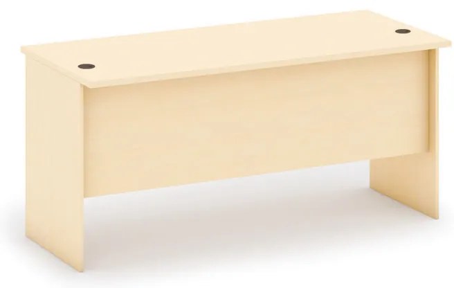 Kancelářský psací stůl MIRELLI, 160x80 cm, bříza