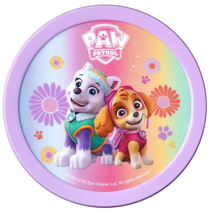 Dětský svačinový box s vidličkou Paw patrol girls – Mepal
