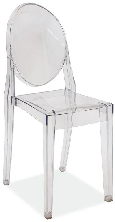 Casarredo Židle MARTIN transparent