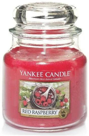 Vonná svíčka Yankee Candle Red Raspberry classic střední 411g/90hod