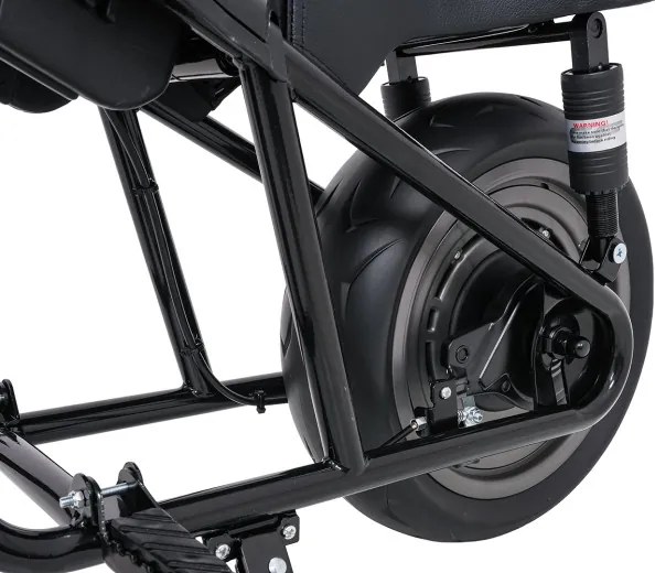 Elektrická motorka SUPERMOTO černá