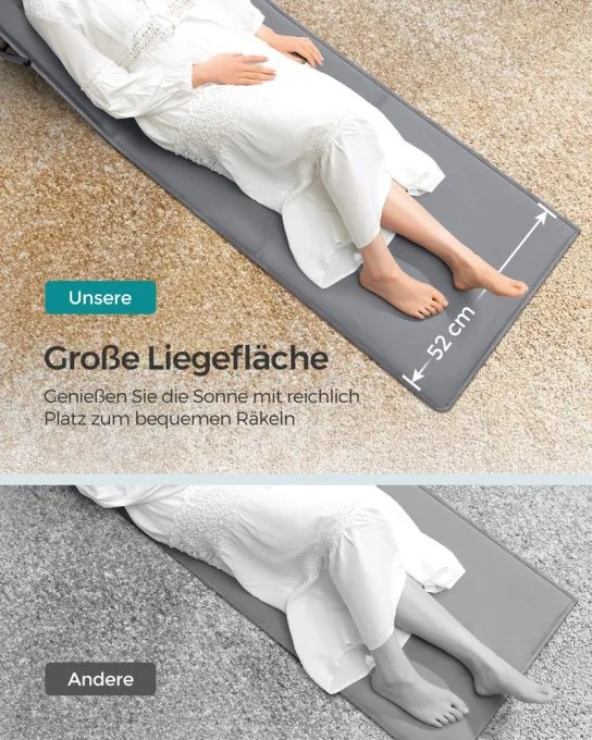 Set dvou skládacích lehátek GCB251G01
