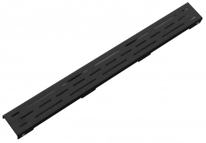 Odtokový žlab nízký MEXEN FLAT BLACK 100 cm - vzor G01