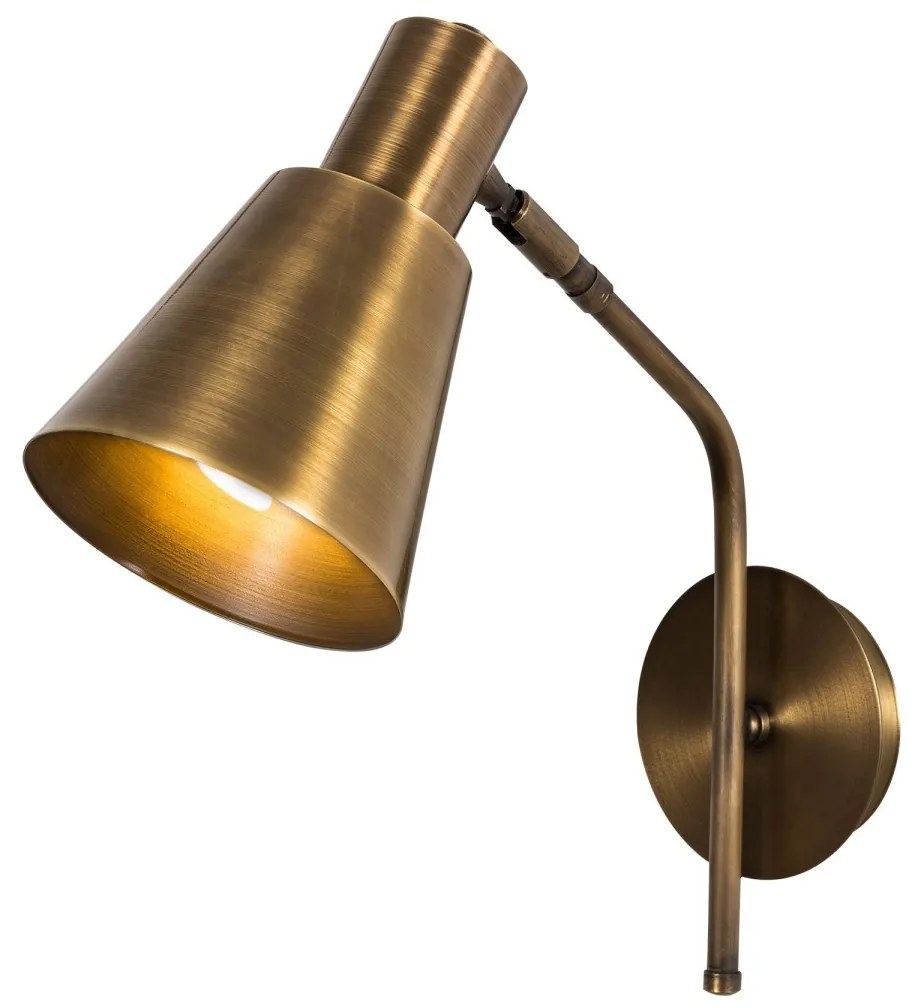 Nástěnná lampa Sivani III mosaz
