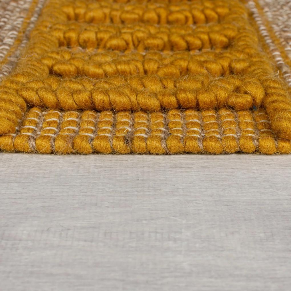 Flair Rugs koberce Kusový koberec Jubilant Medina Jute Natural/Multi - 160x230 cm