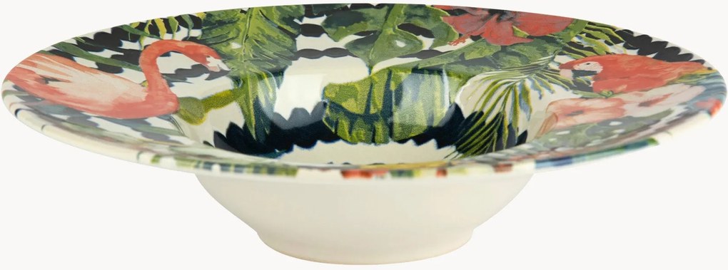 Sada hlubokých talířů Tropical Chic, 6 dílů