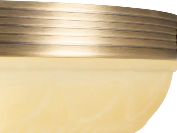 BRILAGI - Lustr na tyči DAHLIA 3xE27/40W/230V pr. 37 cm mosaz
