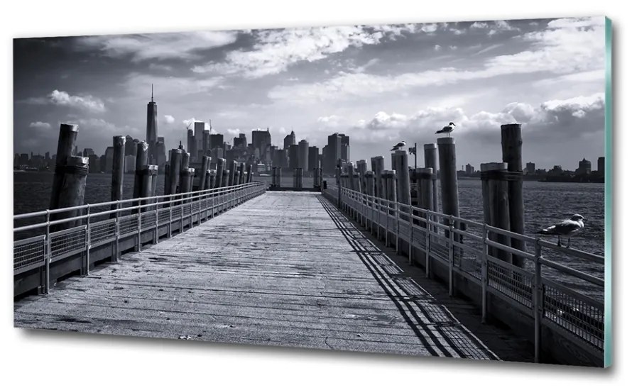 Wallmuralia Fotoobraz na skle New York panorama 100x50
