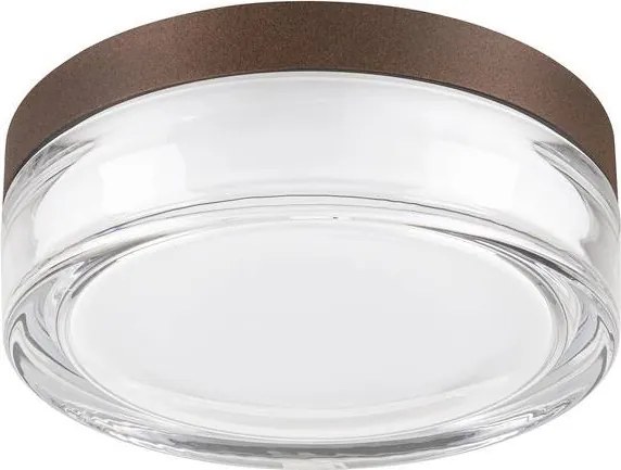 LA 1010210 CYFT XL Přisazené nástěnné a stropní svítidlo, 2700/3000/4000 K, 15 W, PHASE, 125°, IP65 černá / čirá - BIG WHITE (SLV)
