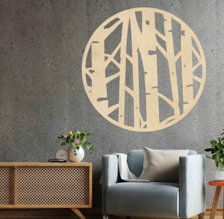 Dřevěný obraz na zeď I SENTOP PR0380 plywood