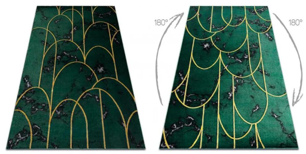 Kusový koberec Zene zelený 160x220cm
