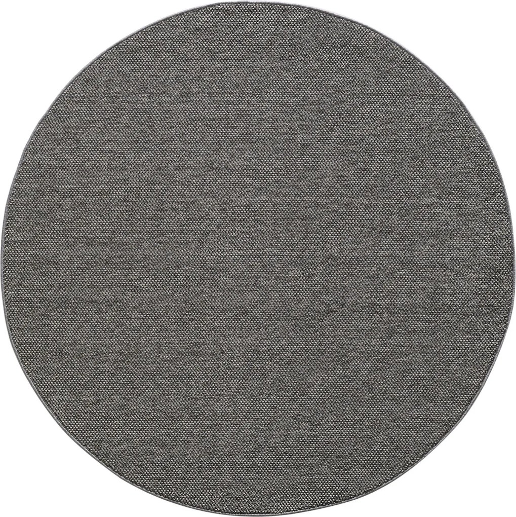 Ayyildiz, Kusový koberec Loom 4300 Grey kruh, 160x160 (průměr) kruh, šedá, obývací pokoj
