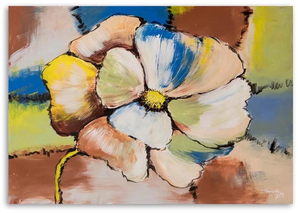 Gario Obraz na plátně Barevné květiny Rozměry: 60 x 40 cm