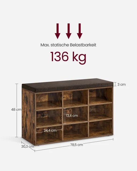 Botník se sezením LHS009B01