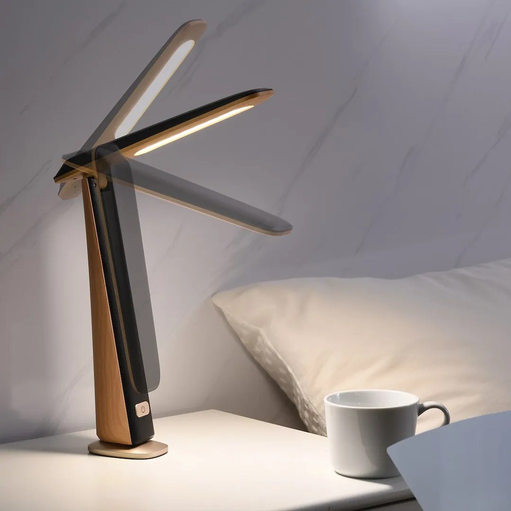 Stolní LED lampa Top, 1x LED 4w, 3000-5500k, b/br
