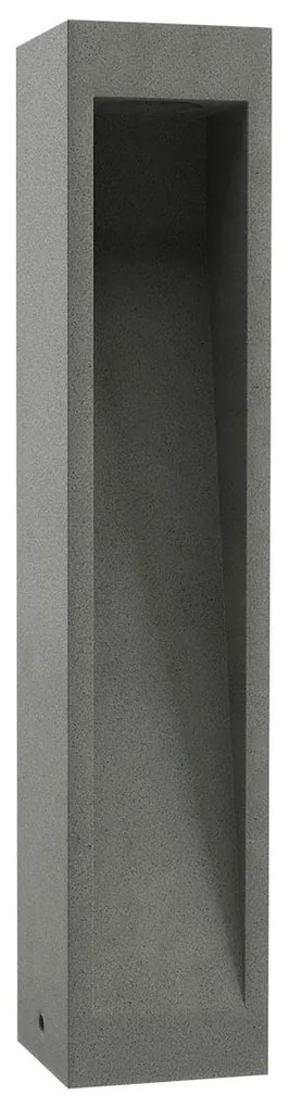 Světla a lustry REDO GROUP Redo Group TOSS 91007 betonová venkovní lampa 3000K IP65 výška 60 cm tmavě šedá