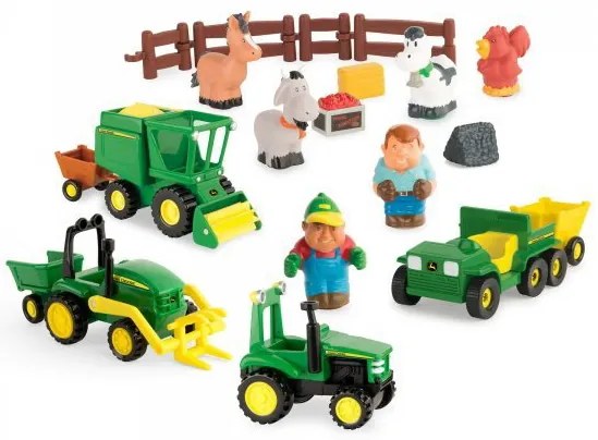 John deere kids velký farmářský hrací set