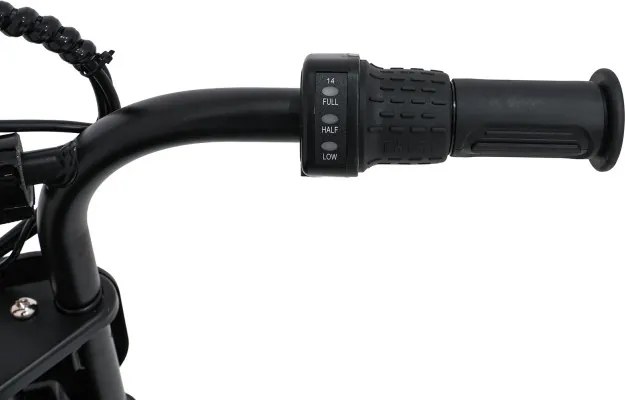 Elektrická motorka SHARK černá