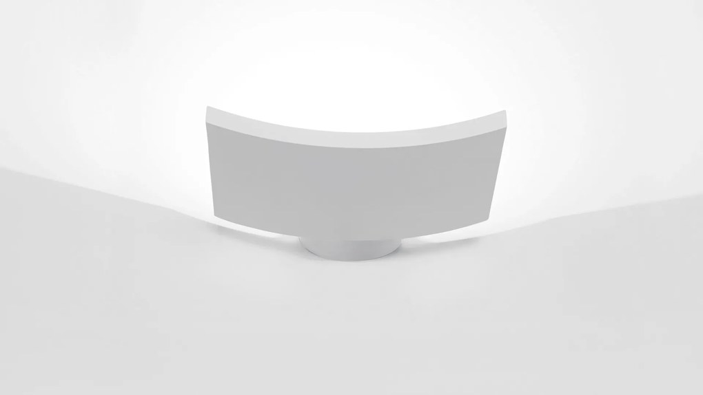 Artemide Microsurf White, nástěnné svítidlo pro nepřímé osvětelní, 25W LED 3000K, šířka 20cm