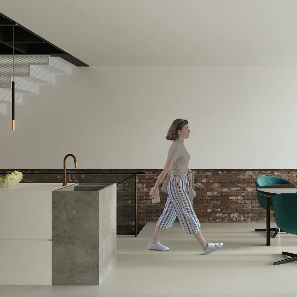 Sollux Lighting Závěsné svítidlo MOZAICA 3P černé/měď