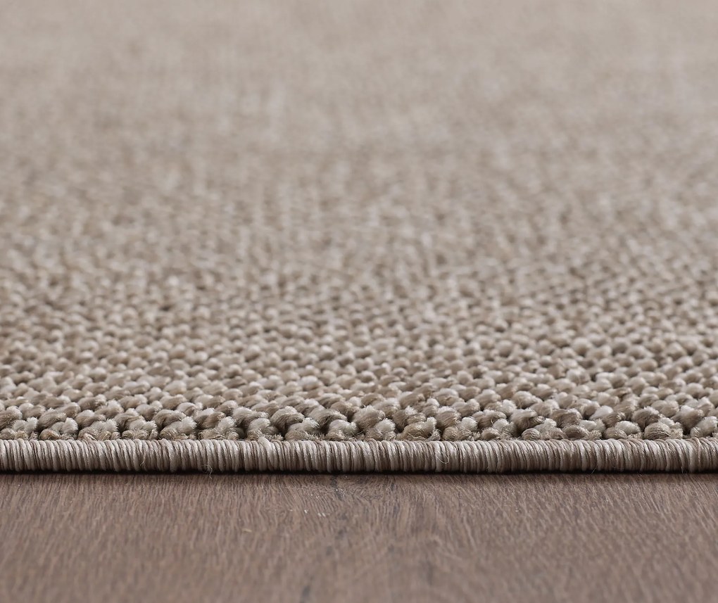 Ayyildiz, Kusový koberec Loom 4300 Brown, 80x150, hnědá, obývací pokoj