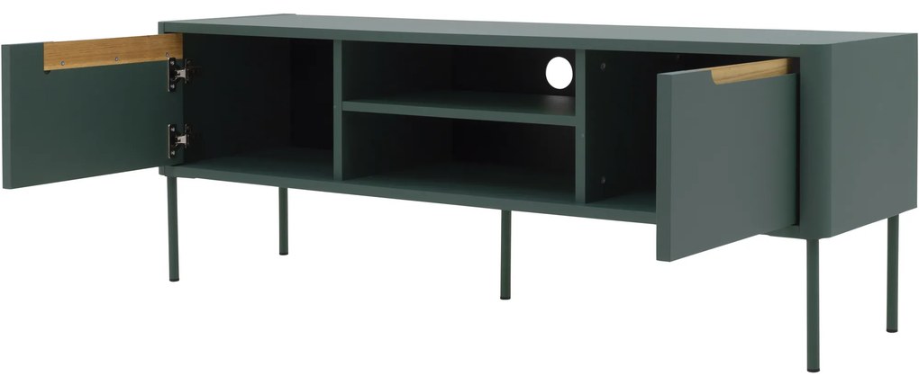 TENZO Dřevěný TV stolek SWITCH zelený 9007722080