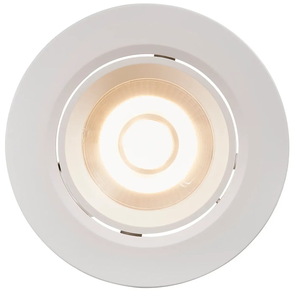 Výklopná stmívatelné LED bodovka NORDLUX Roar IP23 - bílá