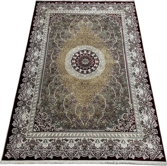 HU Červeno-černý moderní koberec King 29033-Red Rozměr: 80x150 cm