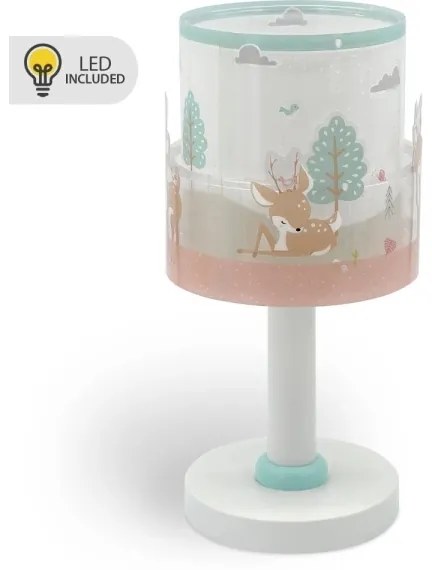 Dalber 61271N - LED Dětská lampička LOVING DEER 1xG4/4W/230V pestrobarevná