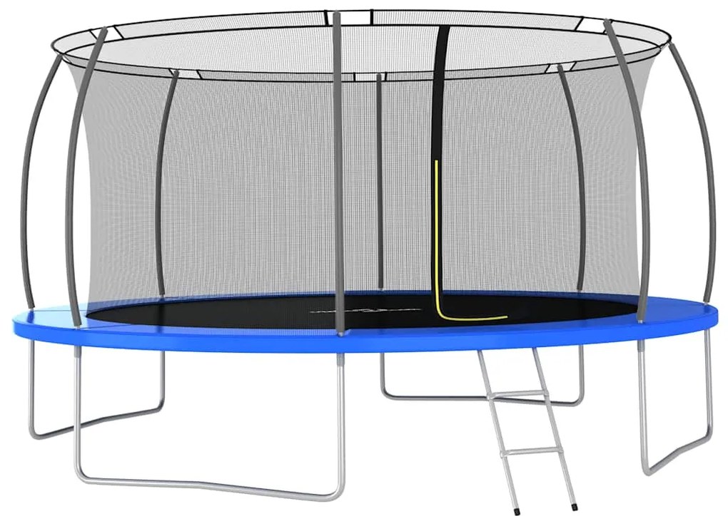 vidaXL Marketos Trampolína s příslušenstvím kulatá 460x80 cm 150 kg