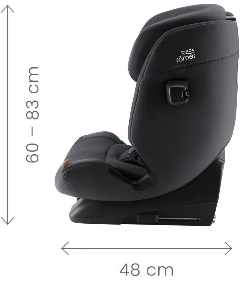BRITAX Autosedačka Advansafix Pro Classic Deep Black