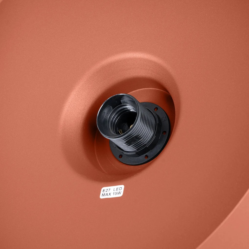 Sollux Lighting Závěsné svítidlo BILO okrově červené