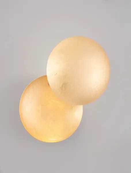 Designové nástěnné svítidlo Solei zlatá