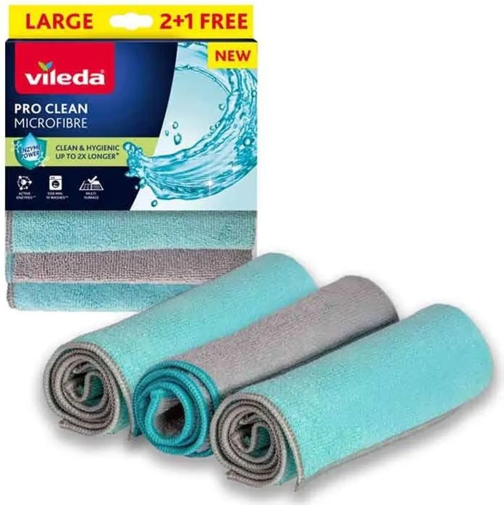 Vileda - Mikrohadřík Pro Clean, 3 ks 179227