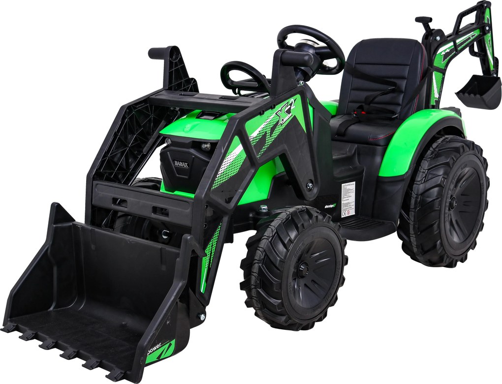 Ramiz Traktor s přívěsem 720-T zelený
